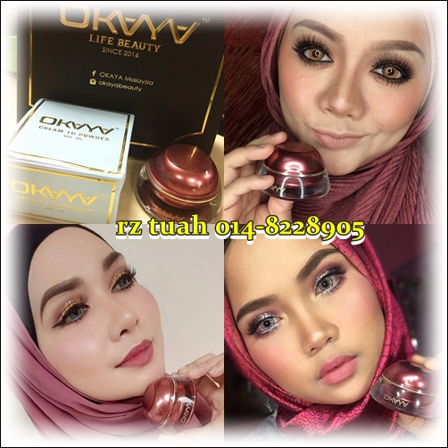 Okaya Foundation, Wajah Glowing Flawless Sampai Petang | Makeup Viral