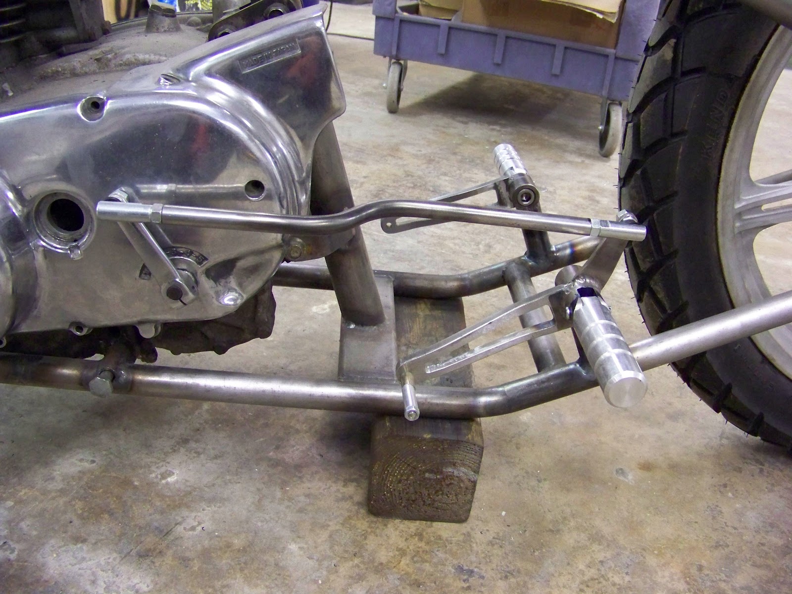 Digger Rearsets - Hughs Hand Built