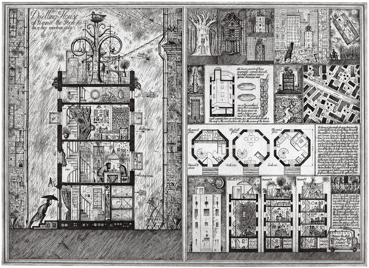 bensozia: Alexander Brodsky and Ilya Utkin: Paper Architecture