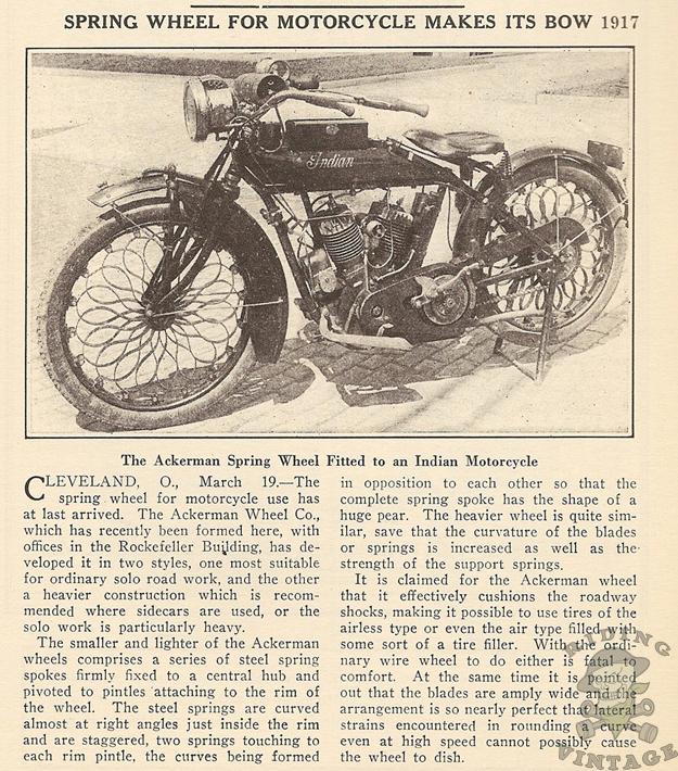 Ackerman Spring Wheels ~ Riding Vintage