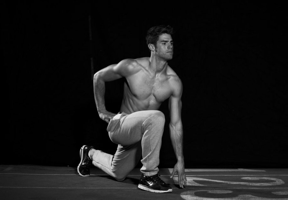 DETAILS MAGAZINE - INTRODUCING THE BODY -CHAD WHITE WORKOUT
