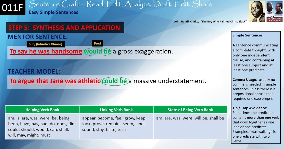 Mr. Chappell's Most Excellent Blog: Sentence Composing #011 - #105 ...