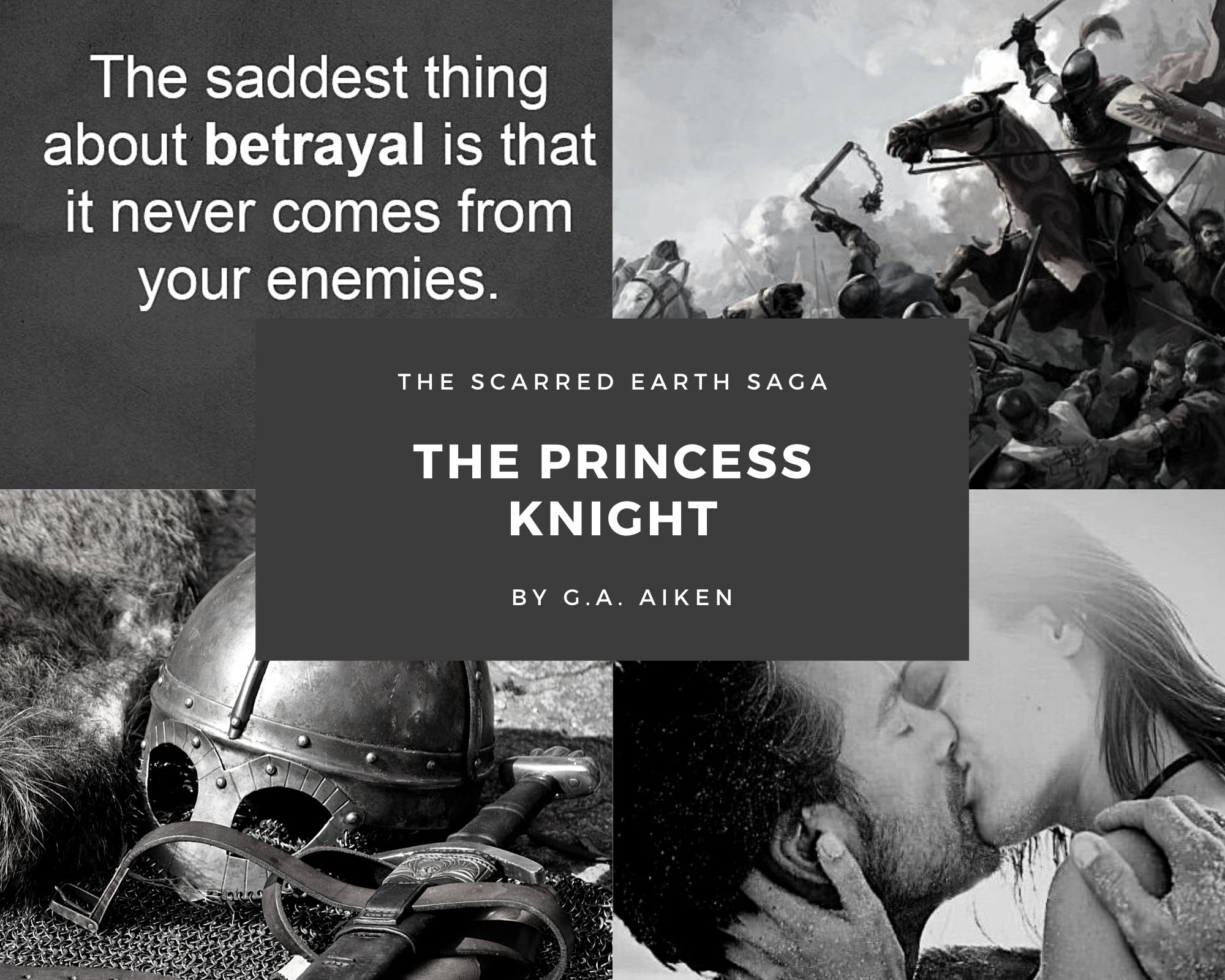 The Princess Knight by G.A. Aiken | Natalie the Biblioholic