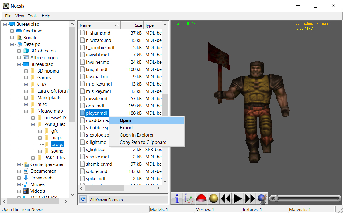 How to extract 3d models from asset bundles in unity - brainpole