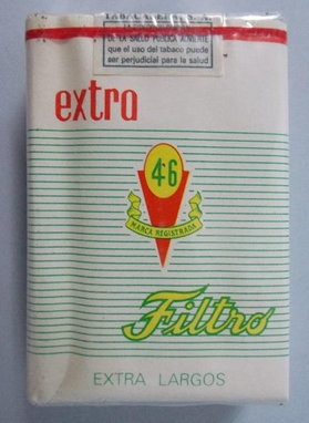 CALENDARIOS H.FOURNIER DE PATXI: CIGARRILLOS EXTRA 46