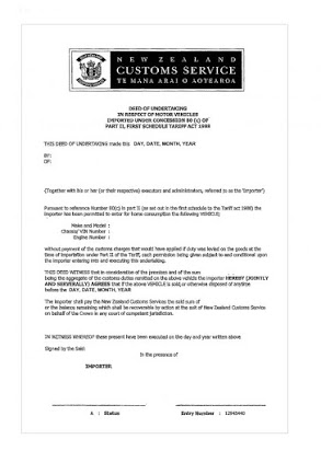 Letter Of Undertaking Format - Formal Letter