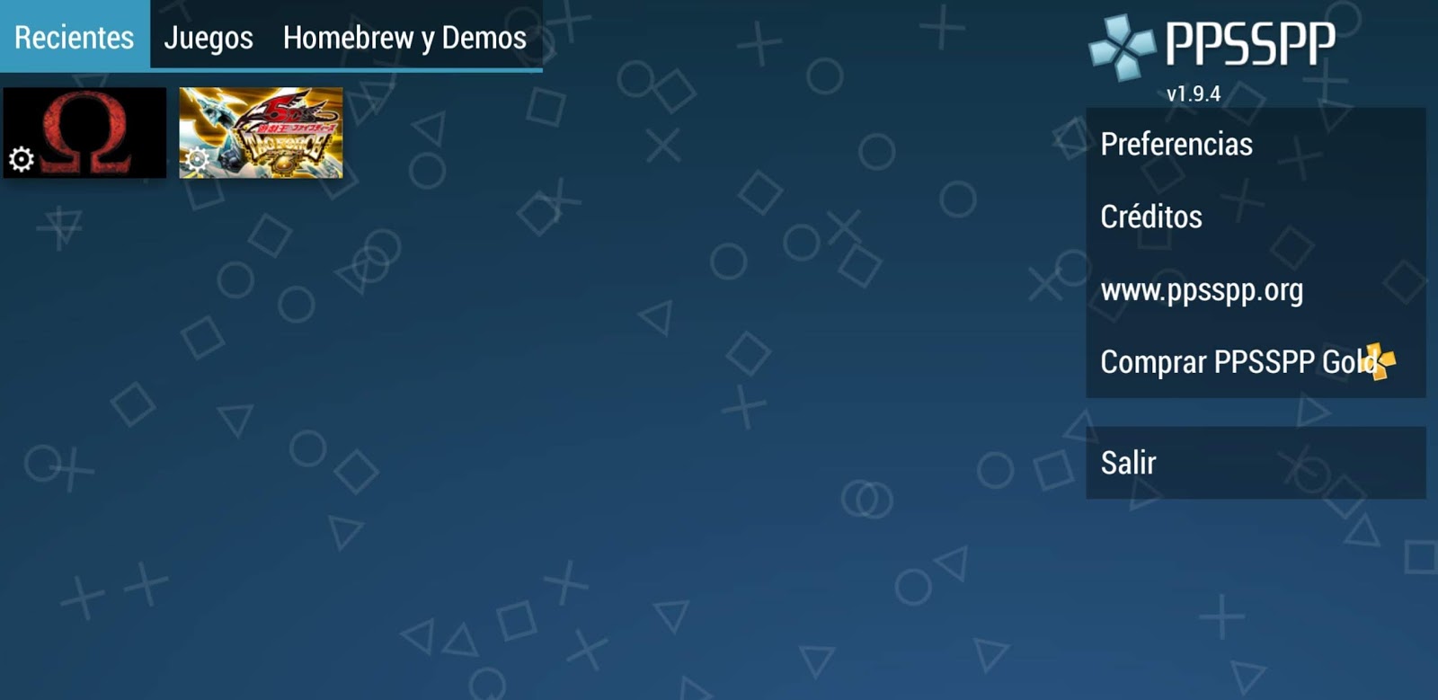 PPSSPP APK GOLD PARA ANDROID Y PC ÚLTIMA VERSIÓN - LA MEJOR ...