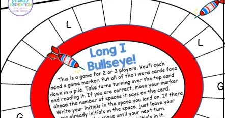 Primary Inspiration: Free Long Vowel Game
