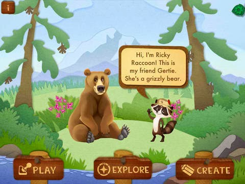 Mommy Maestra: App Review: Ranger Rick Jr.'s Appventures: Bears