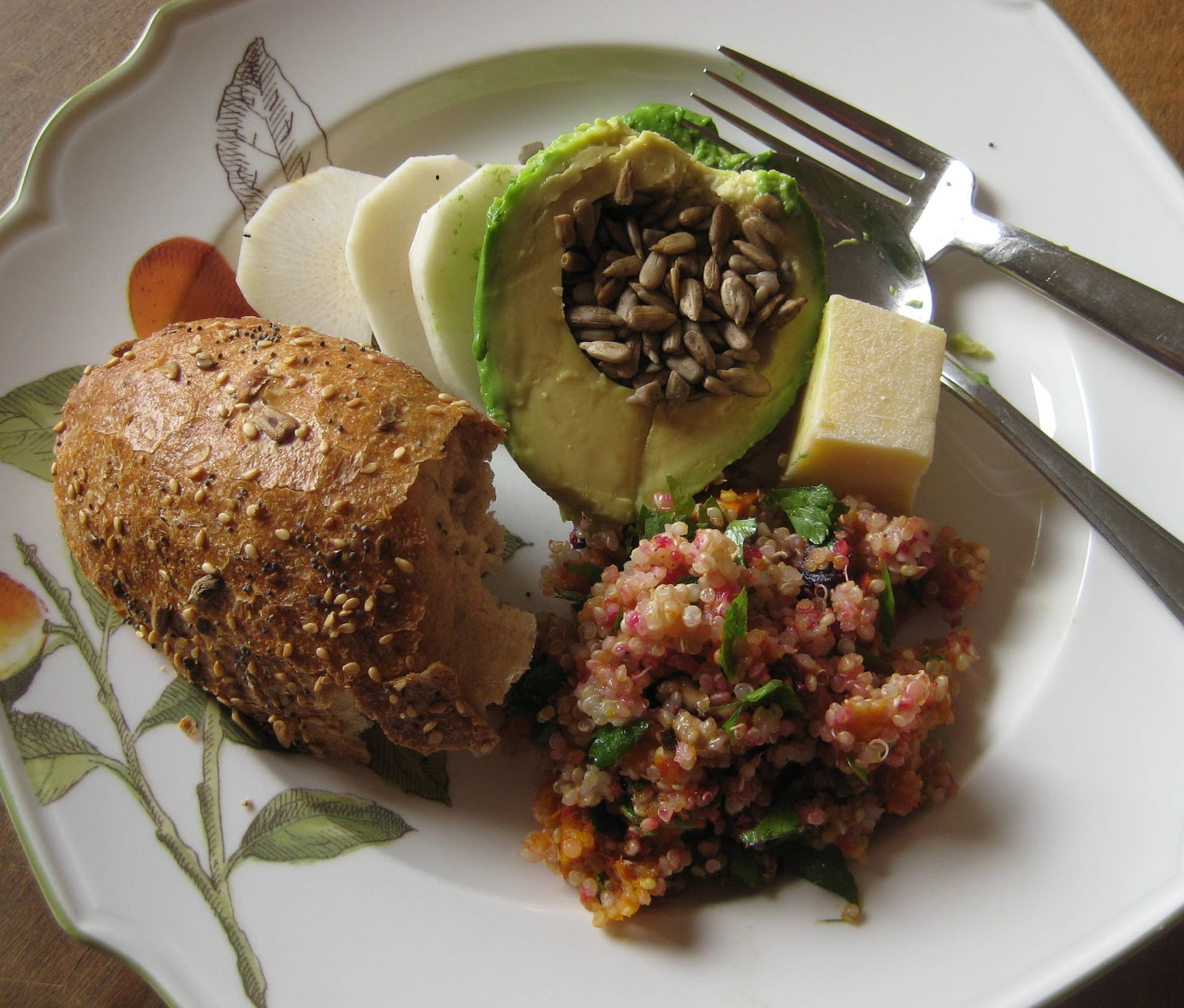 The Delicious Truth: Yesterday's Easy and Quick Nutrient-Dense Lunch