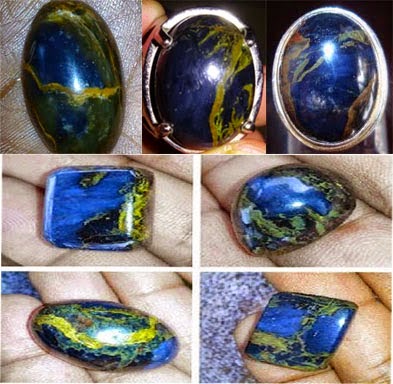 Batu Blue Oval | Batu Akik