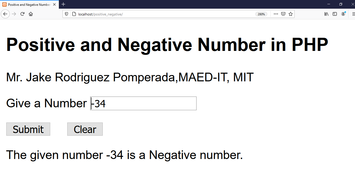 Free Programming Source Codes And Computer Programming Tutorials Positive And Negative Number 6936