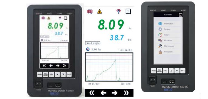 MICRONTECH ESTIC DC NUTRUNNER WITH TOUCH PANEL CONTROLLER