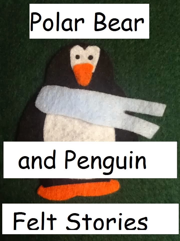 Felt Board Ideas: Polar Bear Felt Board and Penguin Felt Board Ideas