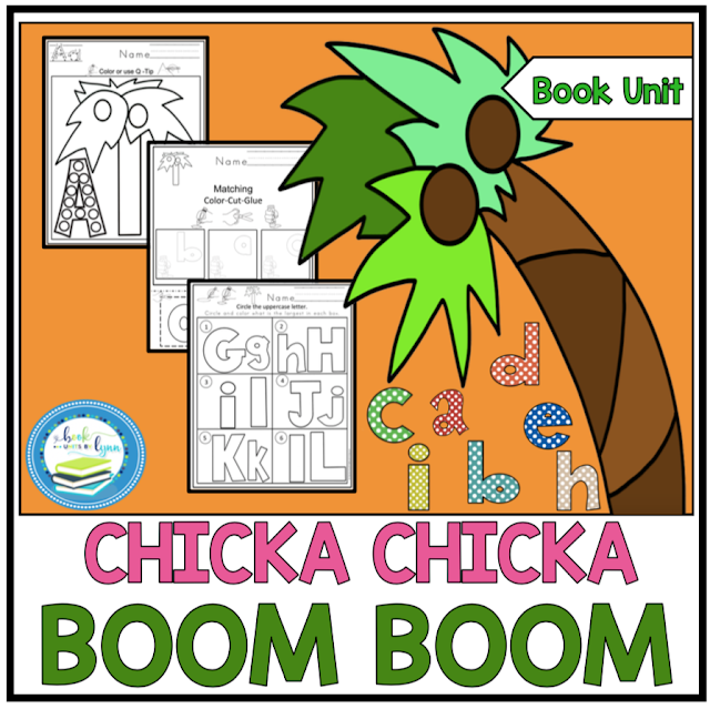 Chicka Chicka BOOM BOOM BOOK UNIT ~ Book Units by Lynn