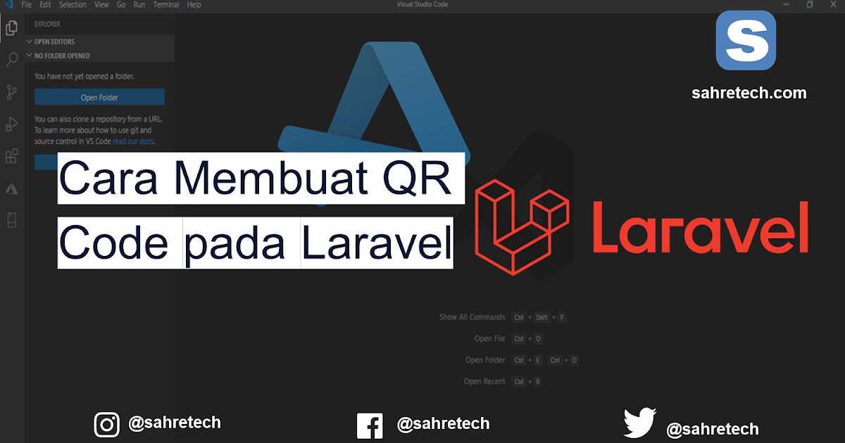 Cara Membuat QR Code di Laravel - Sahretech