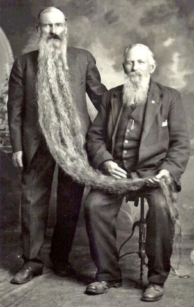 16 Awesome Pictures of Long Beards in the Past That You Have Rarely ...