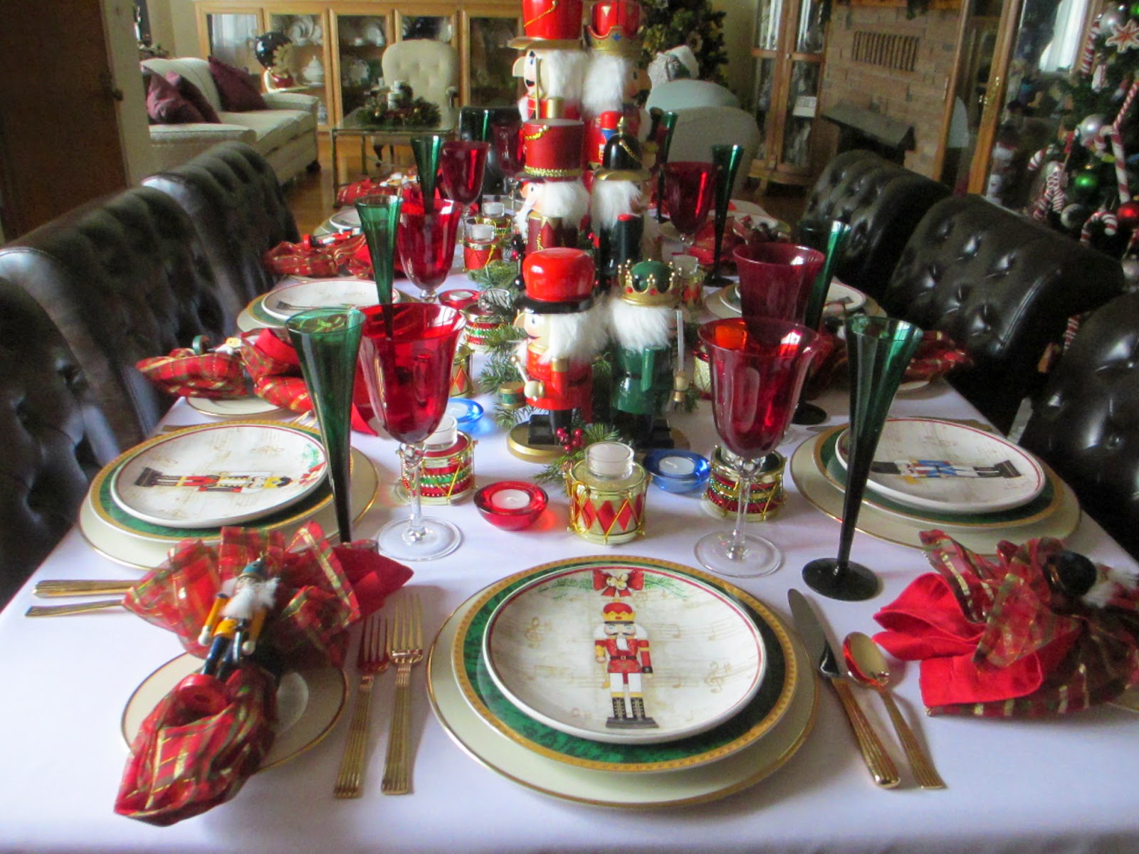 The Welcomed Guest: Nutcracker Tablescape