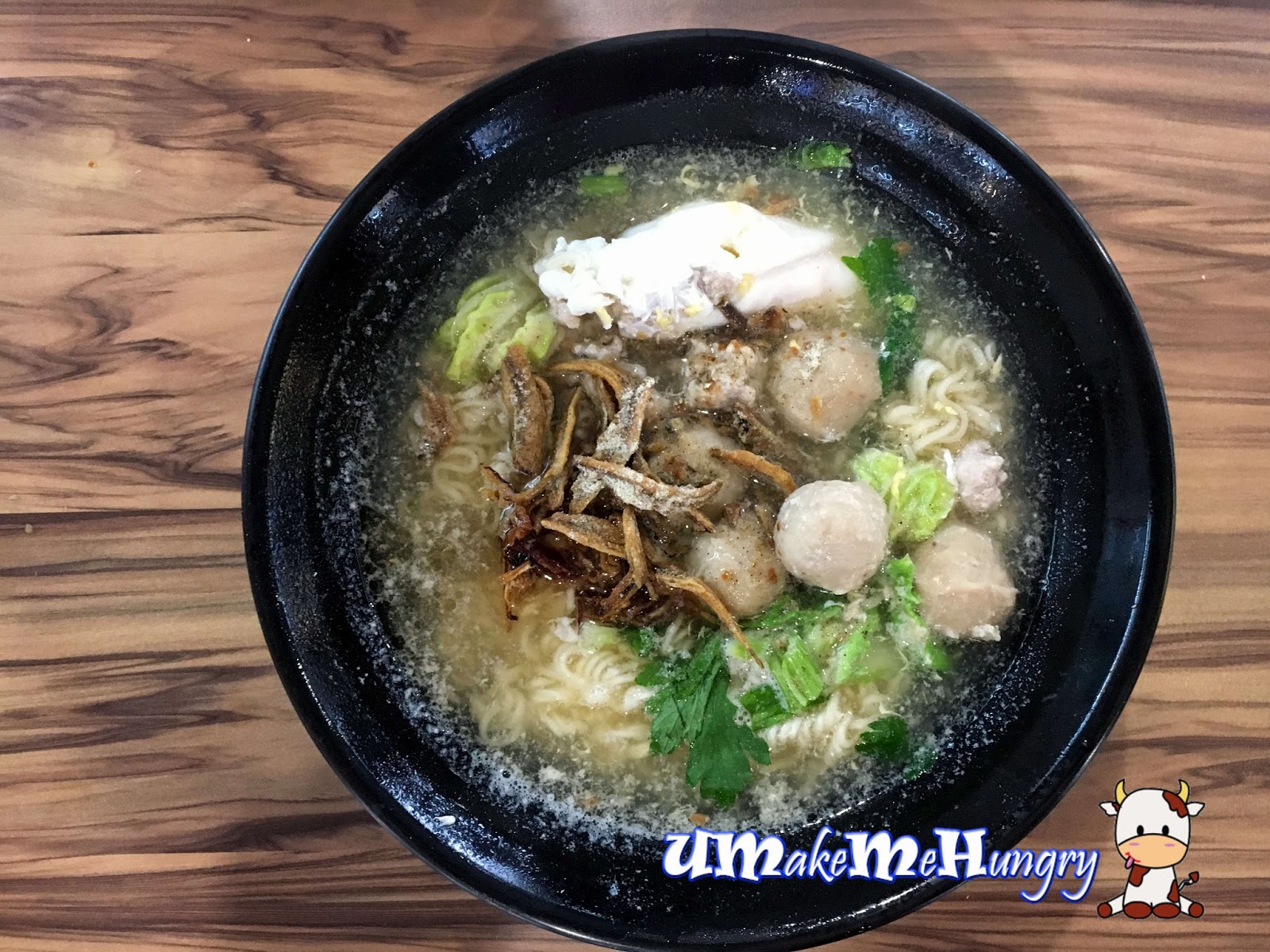 Meatball Koka Noodles 肉丸面- $5 (Big)