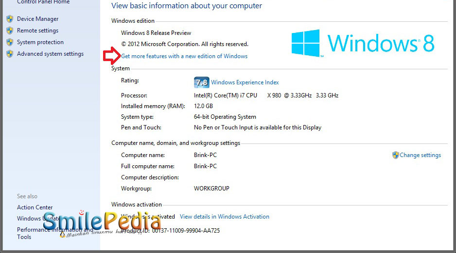 Cara Menggunakan "Add Features to Windows 8" | SmilePedia Blog