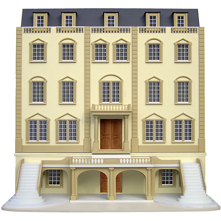 misminicasas: Cottesmore House Manor, la fachada.