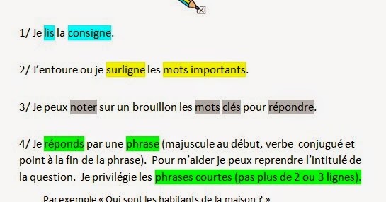 Savoir lire une consigne : outil pour les enfants dys (ou pas)