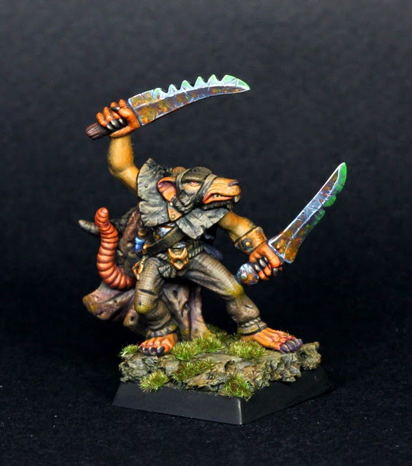 Serpentarium: 3 warhammer fb old school miniatures