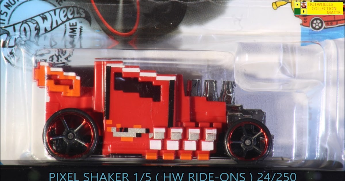 HOT WHEELS : PIXEL SHAKER 1/5 ( HW RIDE-ONS ) 24/250