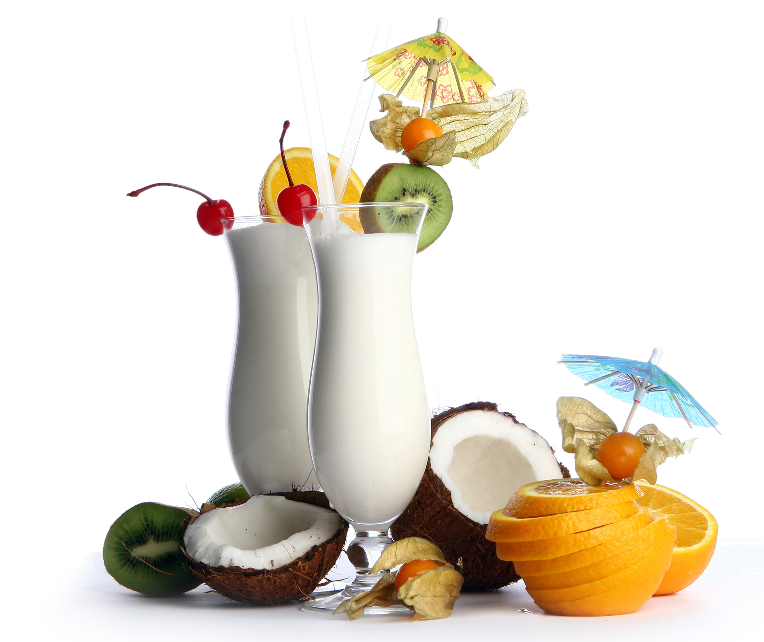 Imágene Experience: Exquisito coctel de frutas con leche, coco, naranja ...