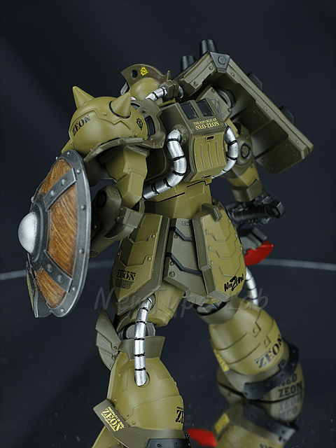 Garage Kit 1/144 Knight Zaku (Painted Build) ~ Gundam Reference
