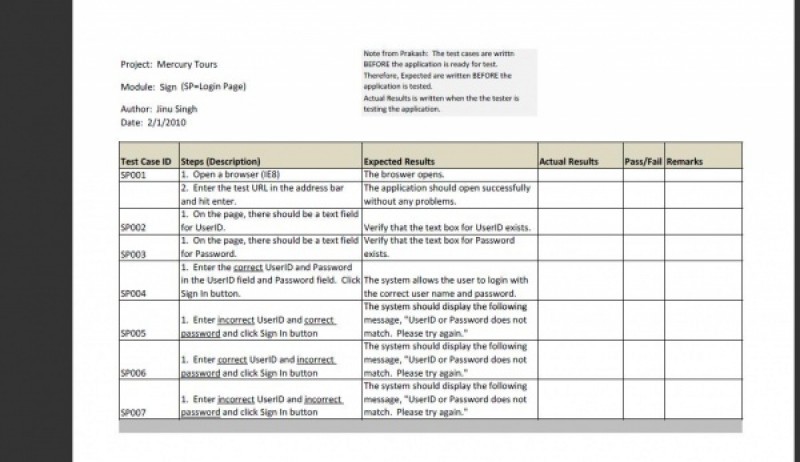 Qtp Logics Software Testing Sample Documents