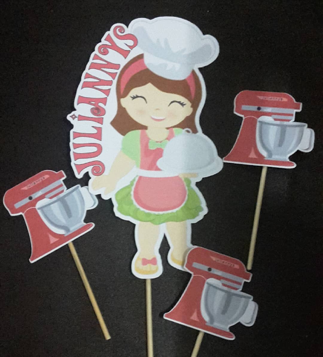 Topper Personalizado Repostera Juliannys - Mis Toppers Tus Toppers