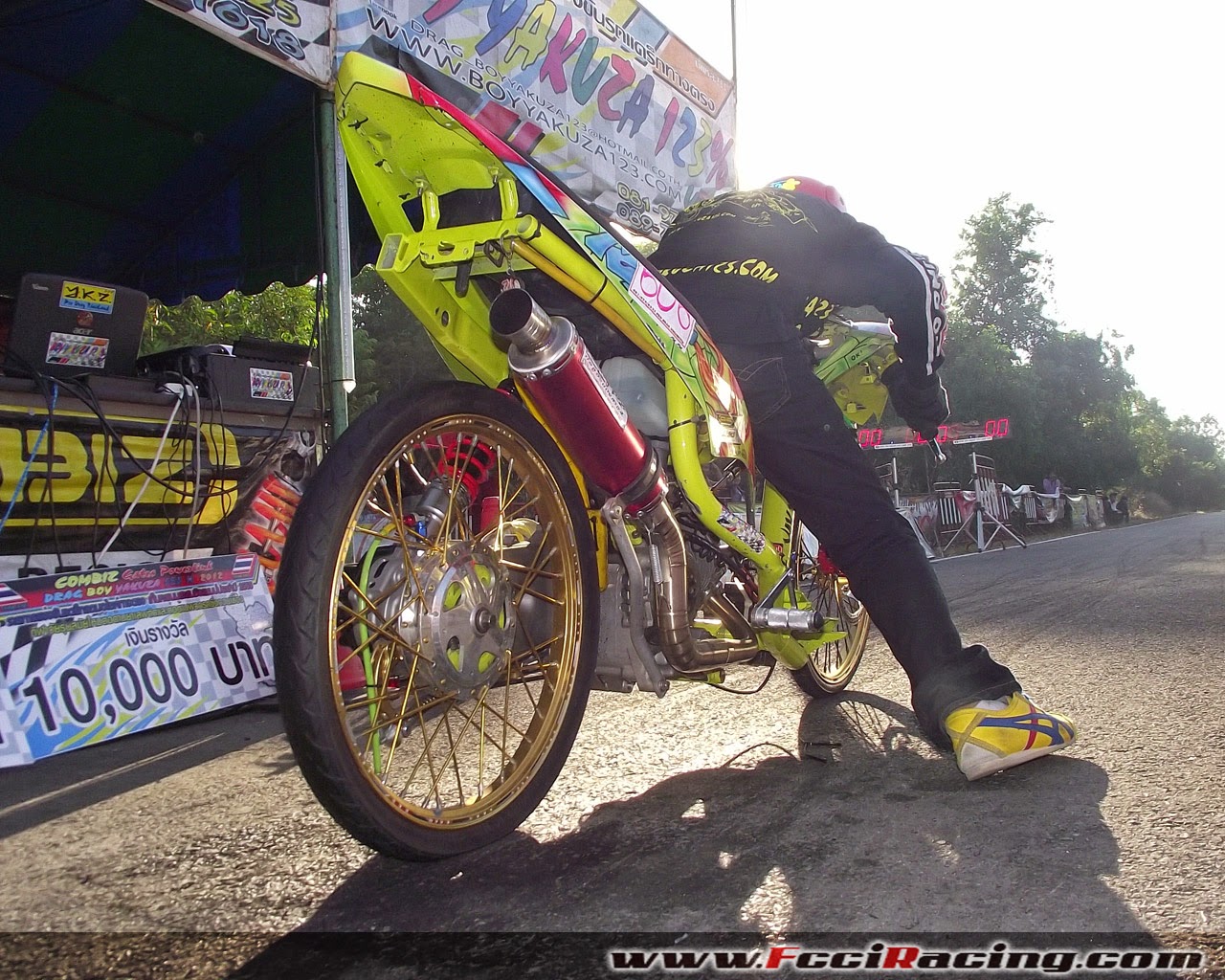 Yamaha Mio Drag Race 2011 Style