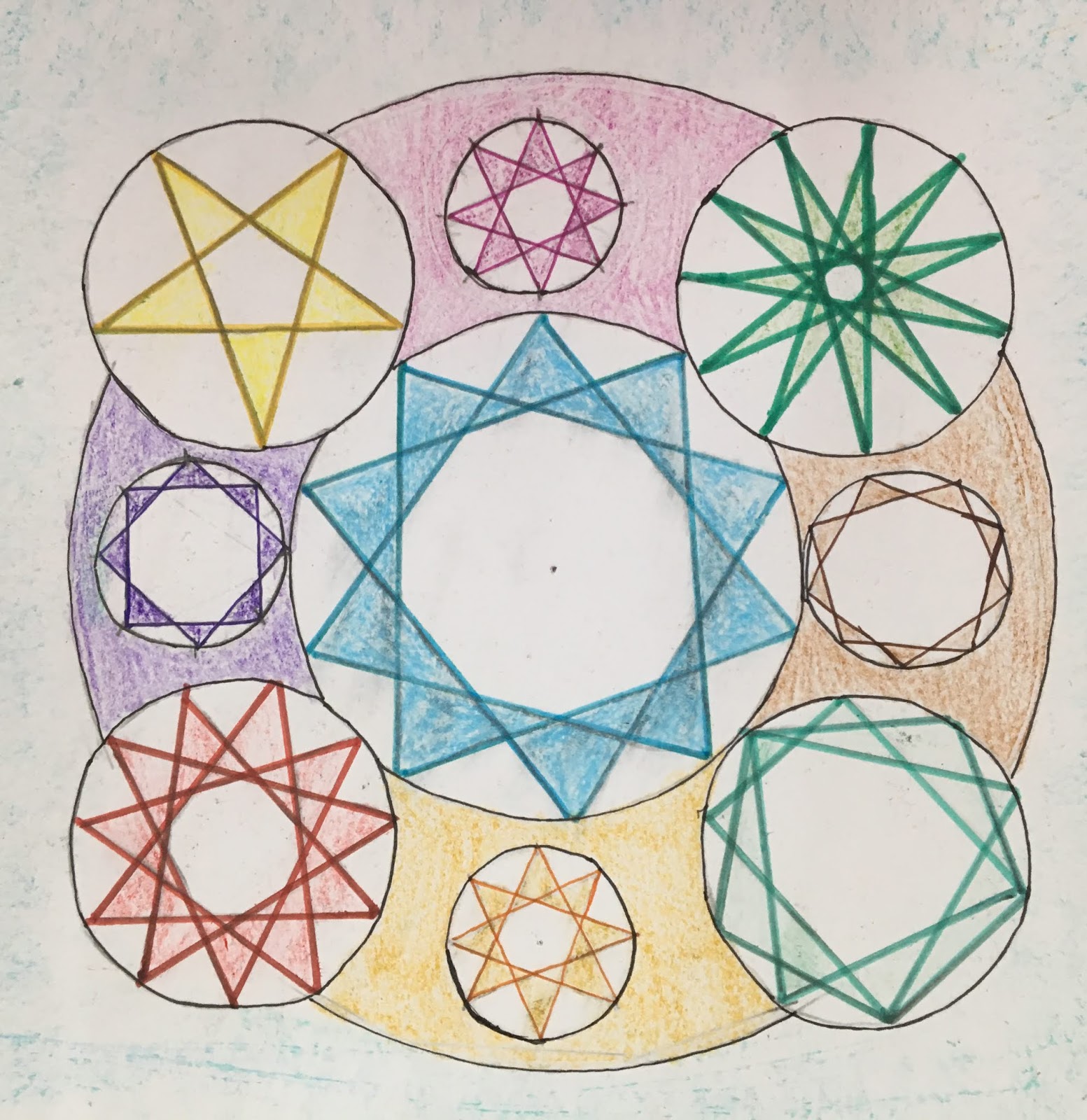 COMPOSICIONES GEOMÉTRICAS POLÍGONOS