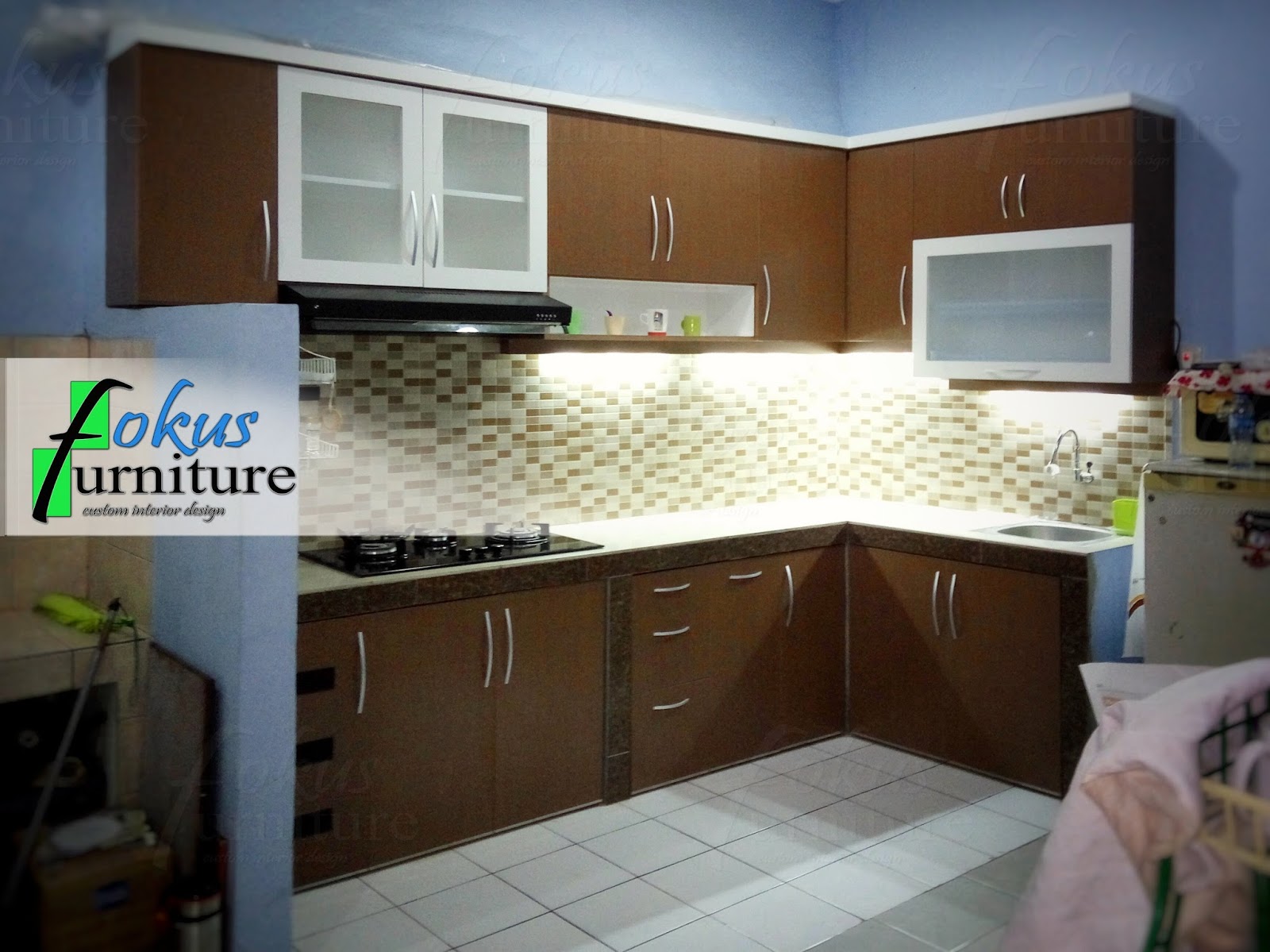 Kitchen set model letter L di pasar manggis | Furniture,Kitchen set minimalis,lemari pakaian ...