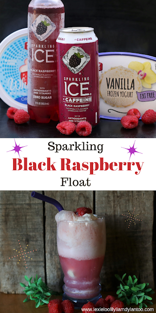 Our Five Ring Circus: Sparkling Black Raspberry Float