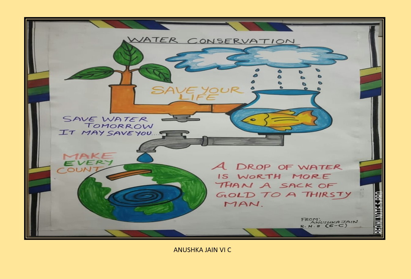 POSTERS ON WATER CONSERVATION