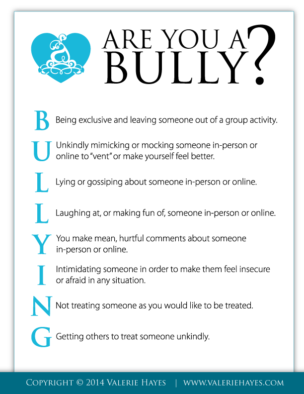 The Art of Living : Are YOU a Bully? (Part ONE)