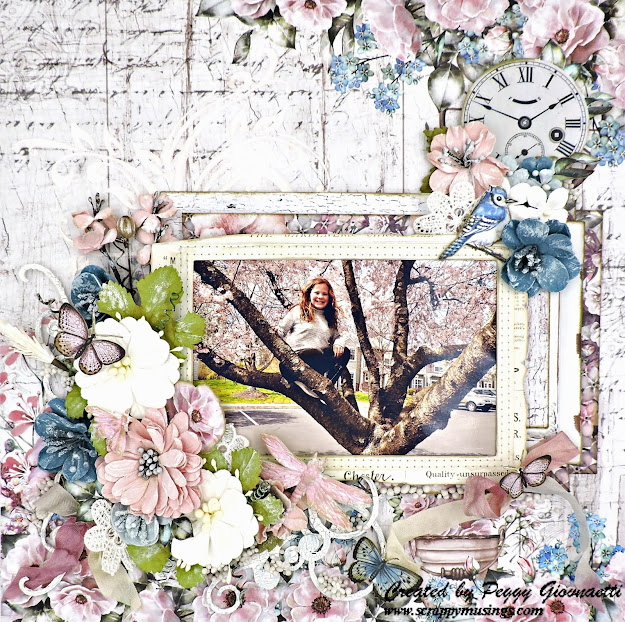 Scrappy Musings: April Flowers