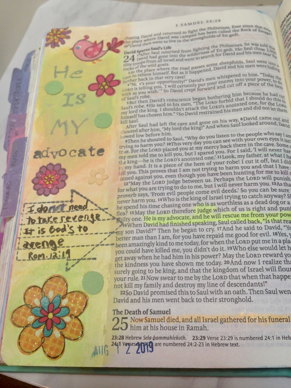 Amy's Creative Pursuits: Early and Mid October Bible Journaling Pages