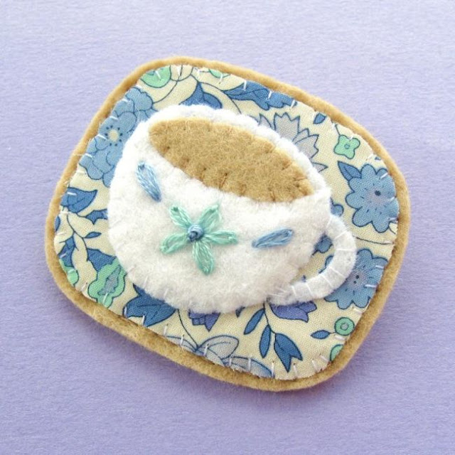 Bugs and Fishes by Lupin: 3 Fun Felt Brooch Patterns - Sew Teacups ...