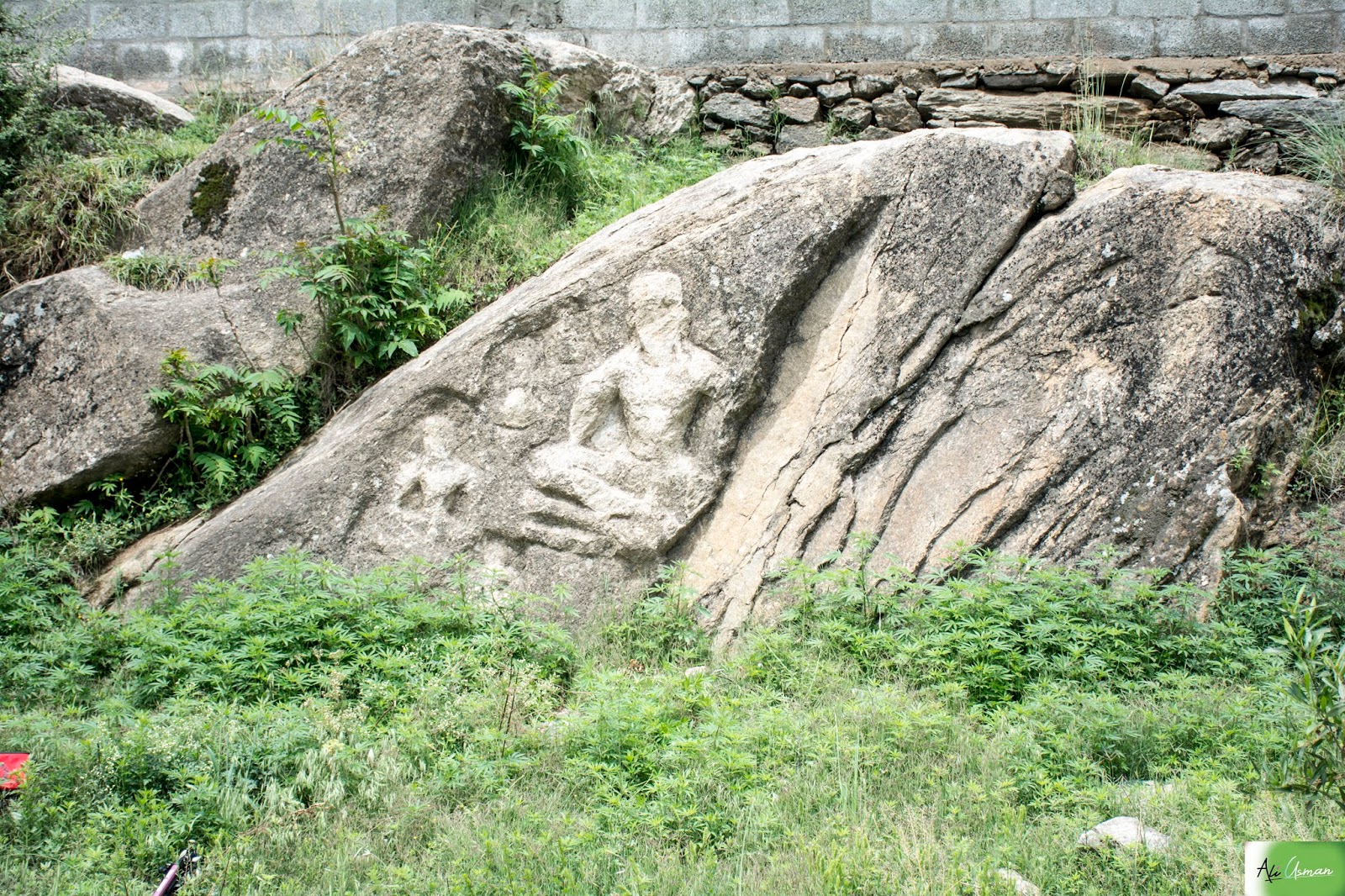 Ali Usman Baig : The Defaced Buddhist Rock Carvings at Rasha Ghata in ...