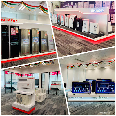 Sharp showroom