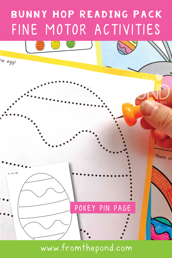 BUNNY HOP READING PACK | From the Pond