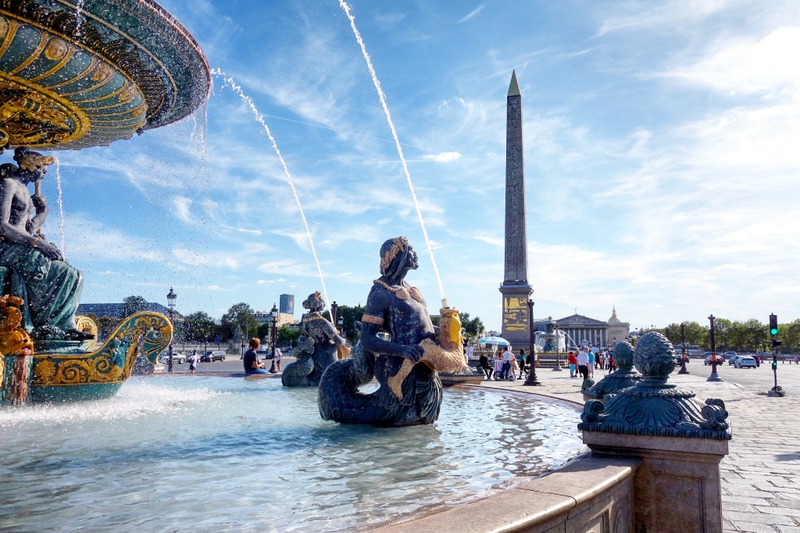 Paris : L'Obélisque de Louxor place de la Concorde, plus vieux monument ...
