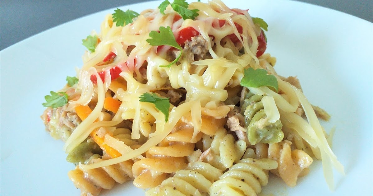Fusilli Tricolore with Tuna