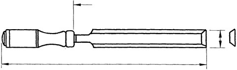 El Maquinante: Herramientas Ficha 29 - Formón