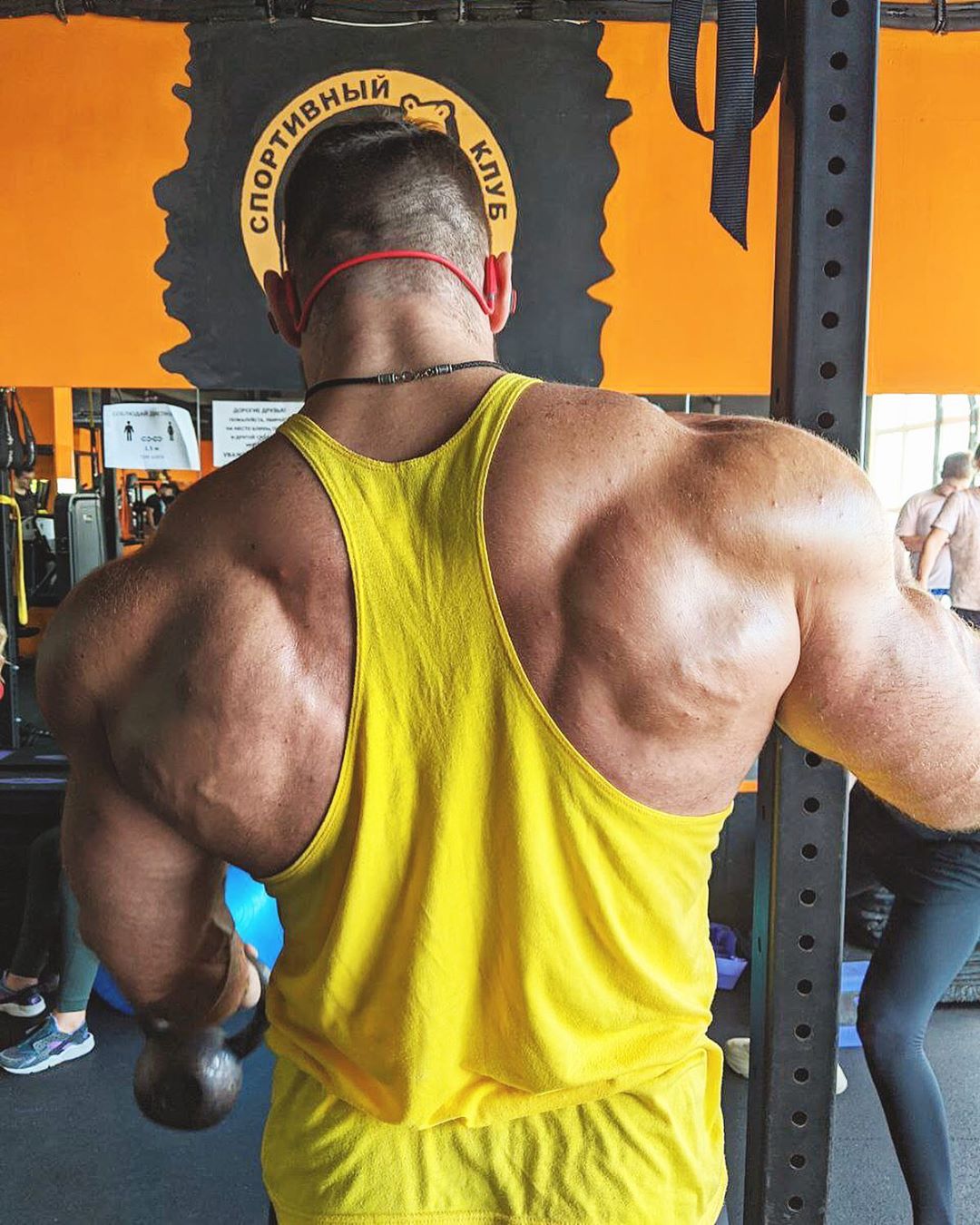 Russian Classic Physique bodybuilder Mikhail Maslov