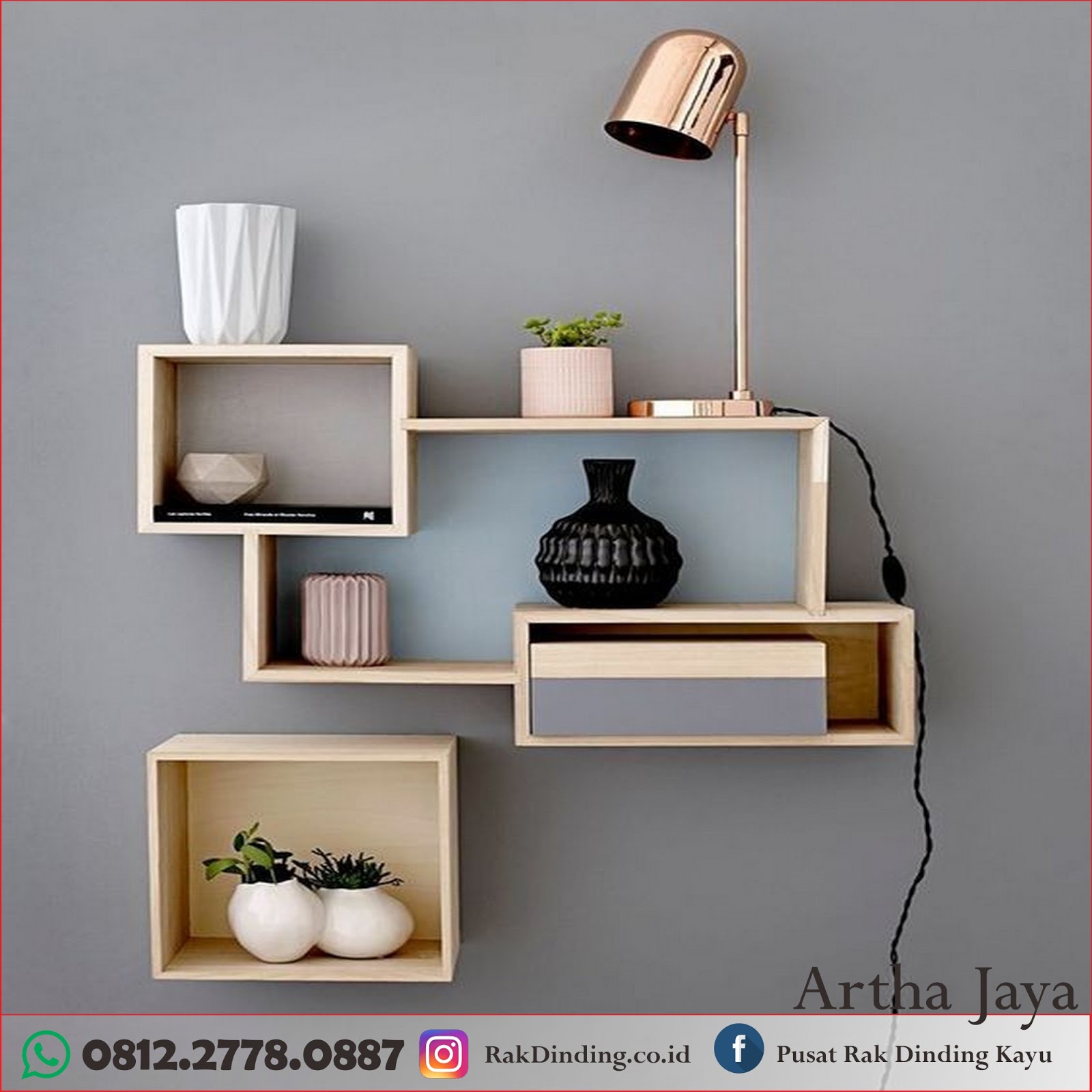 Rak Dinding Ambalan, Rak Dinding Dari Kayu, Rak Dinding Gantung, Rak ...