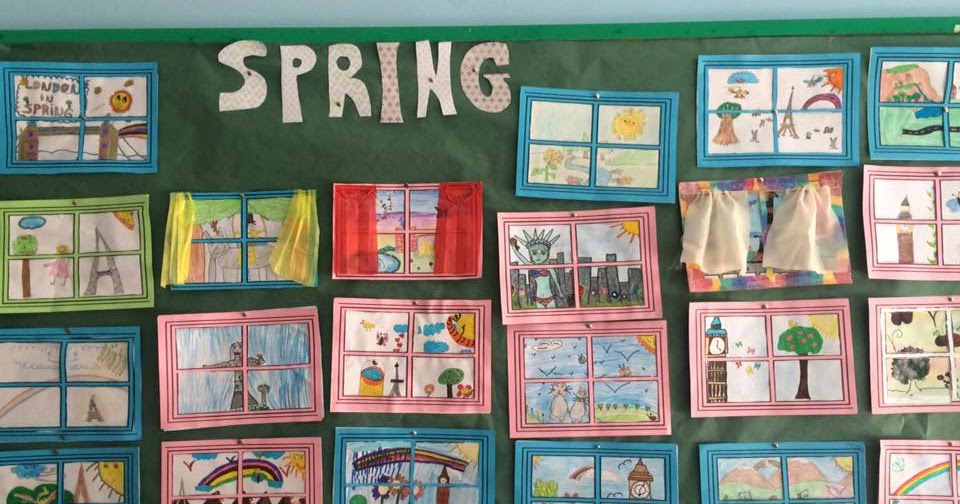 OUR ENGLISH CLASS: Art and crafts : Spring around the World